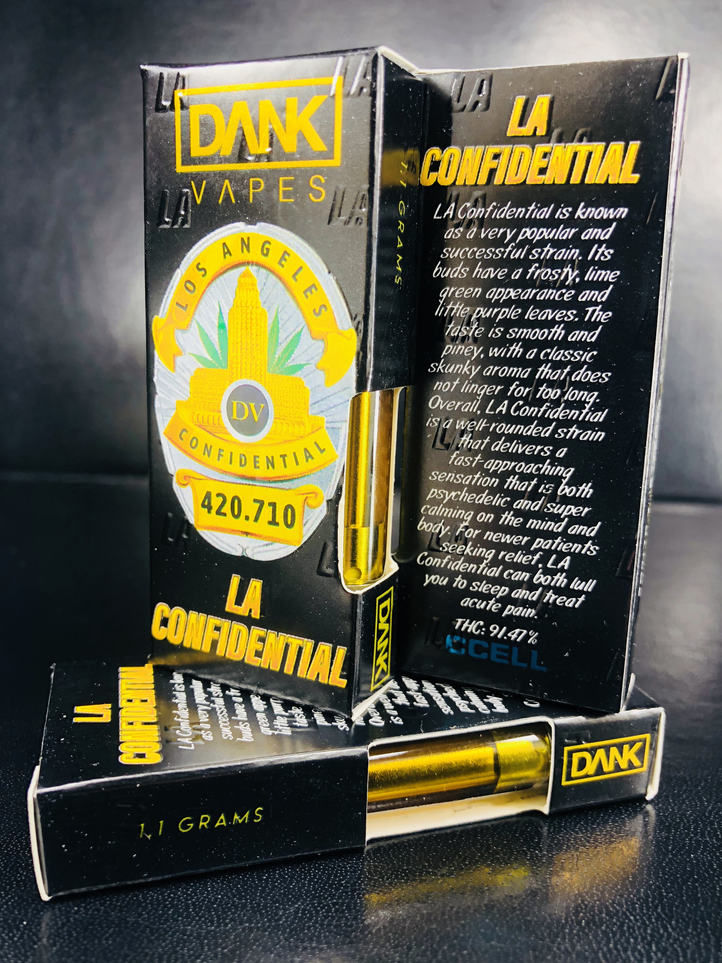 !!!NEW!!! - DANK VAPES: LA Confidential - Cannabis Menu by ...